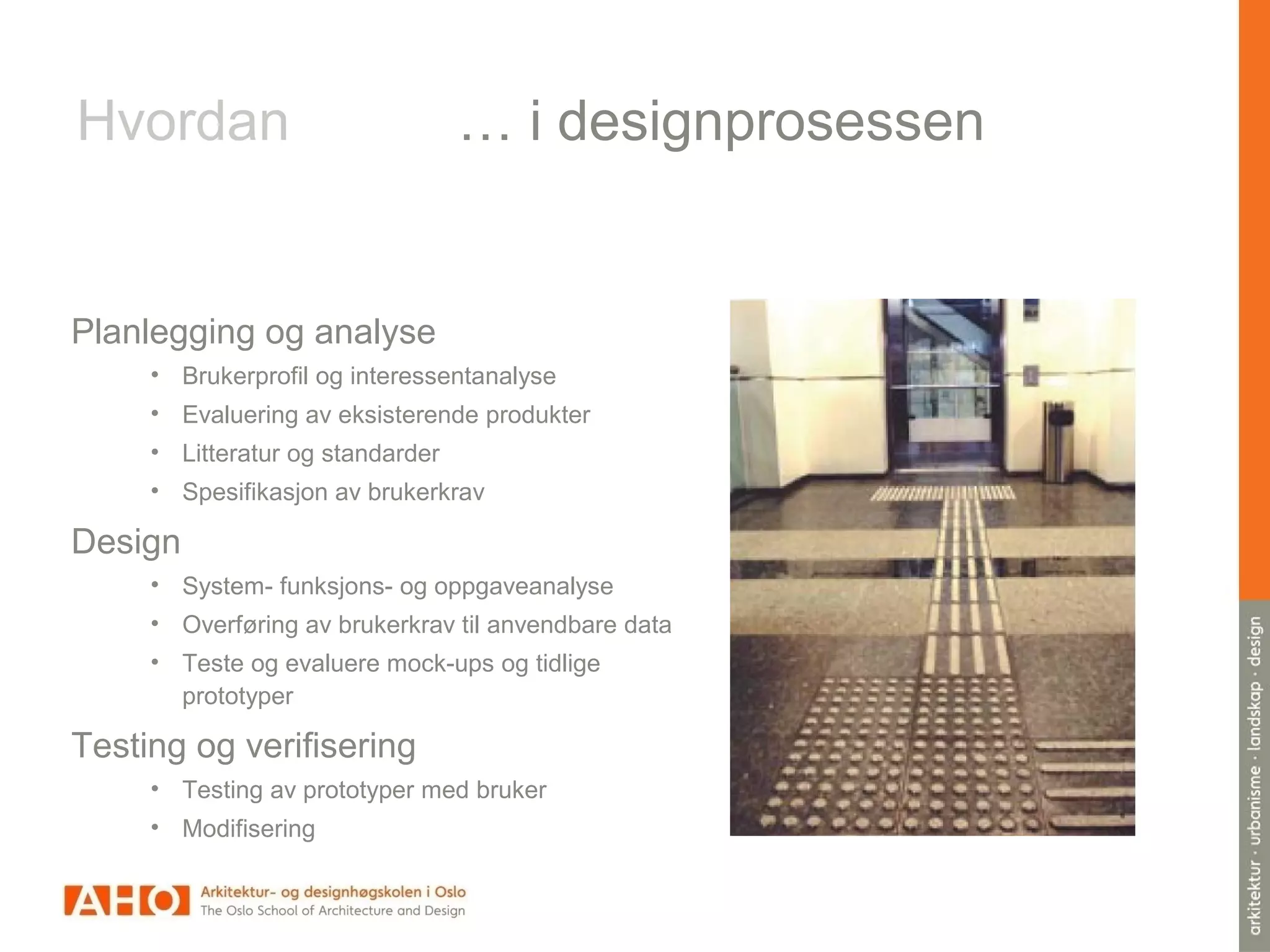 Universal Design (w/ architectural examples) | PPT