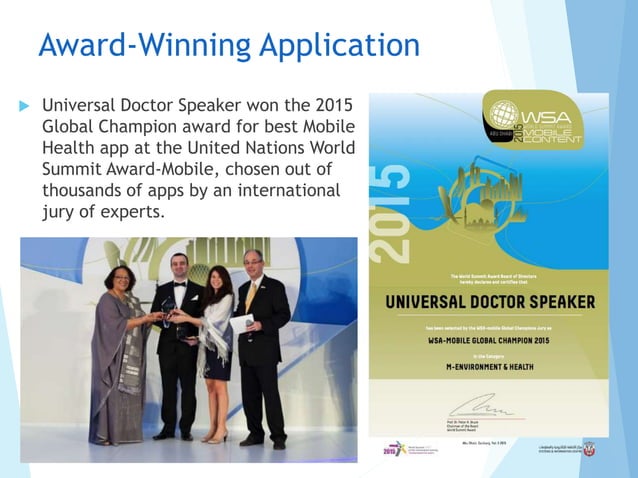 Universal Doctor Speaker Product Presentation | PPTX