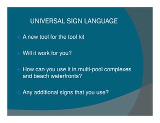 Universal Emergency Handsignals | PDF