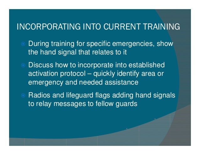 Universal Emergency Handsignals