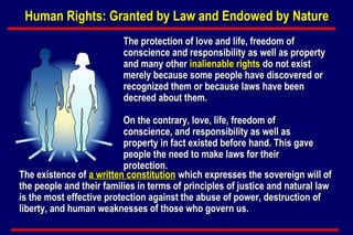 Universal Ethical Principles as Foundations of Human Rights | PPT