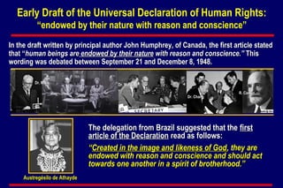 Universal Ethical Principles as Foundations of Human Rights | PPT