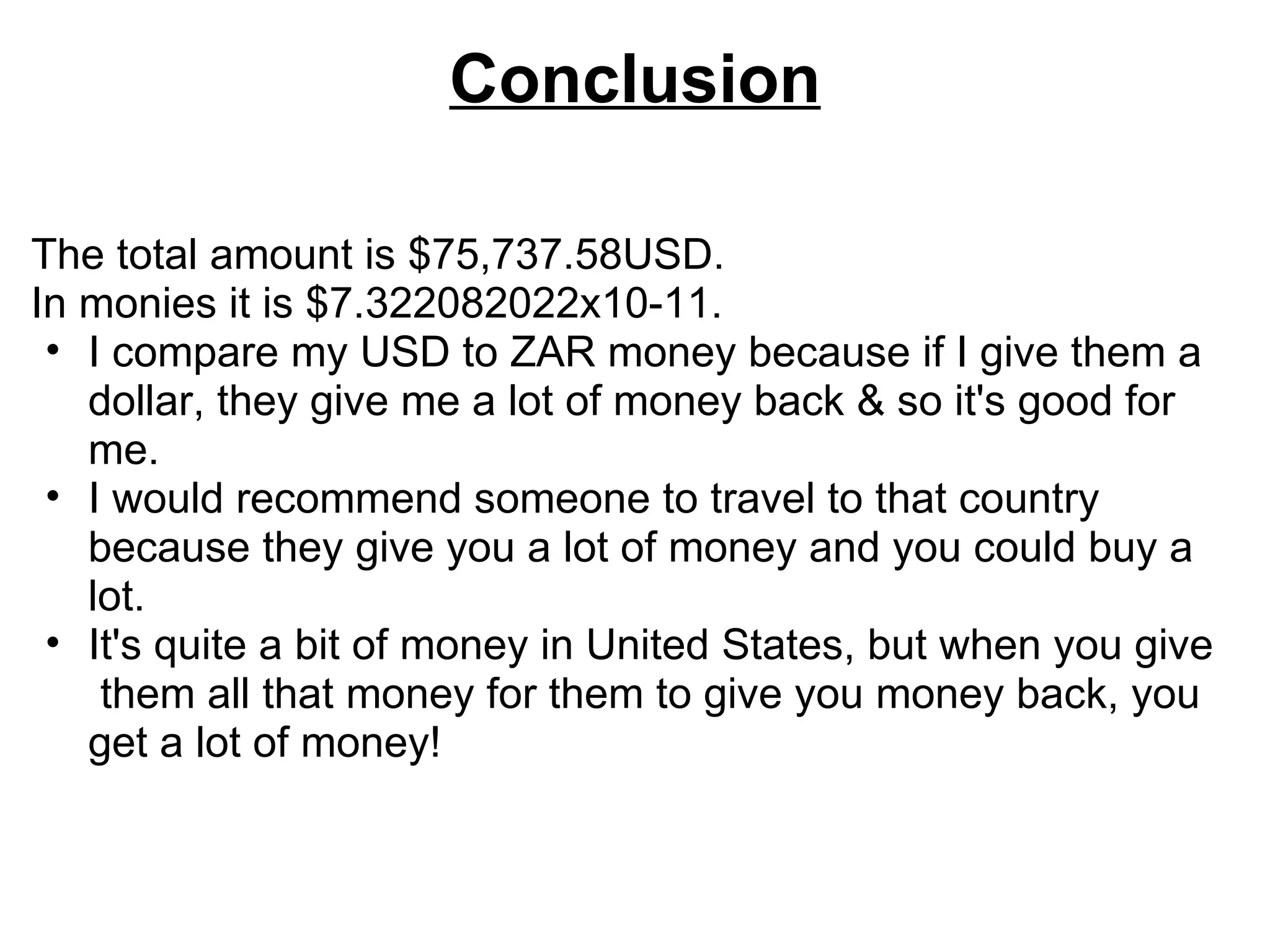 Universal exchange | PPT