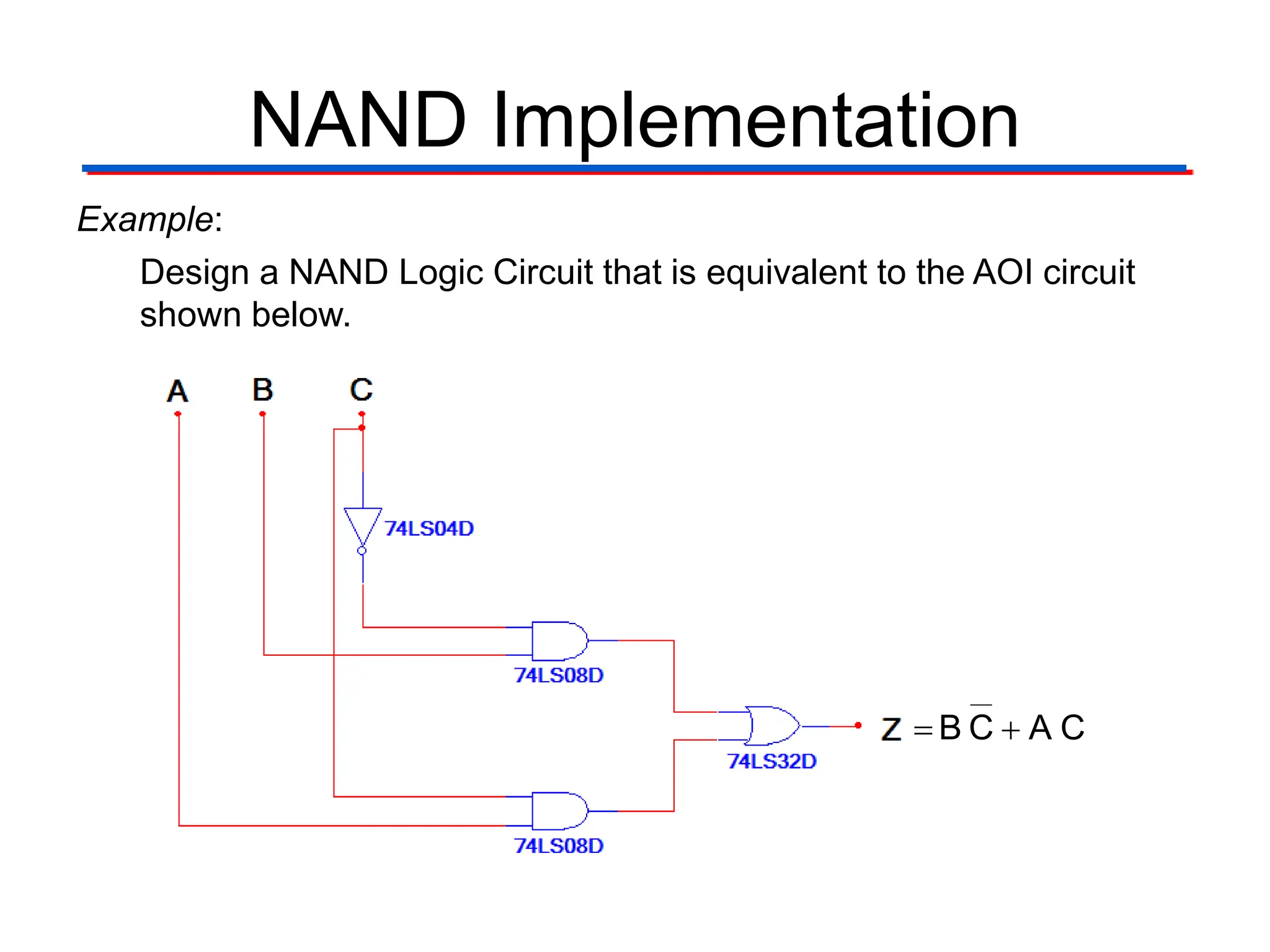 Universal Gate ppt to design digital logic circuit | PPT