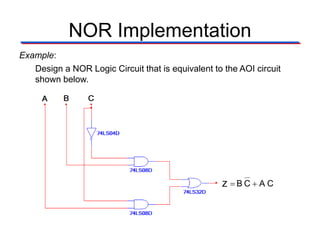 Universal logic Gate ppt for digital logic design | PPT