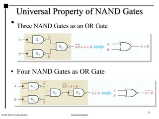 Universal gate BY Abdullah | PPTX