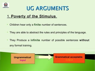 Universal grammar | PPT