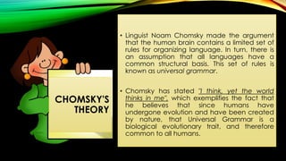 Universal grammar | PPTX