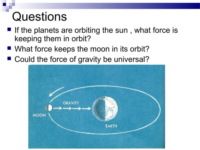 Law of Universal Gravitation | PPT | Physics | Science