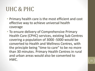 Universal health coverage | PPTX | Health Insurance | Insurance