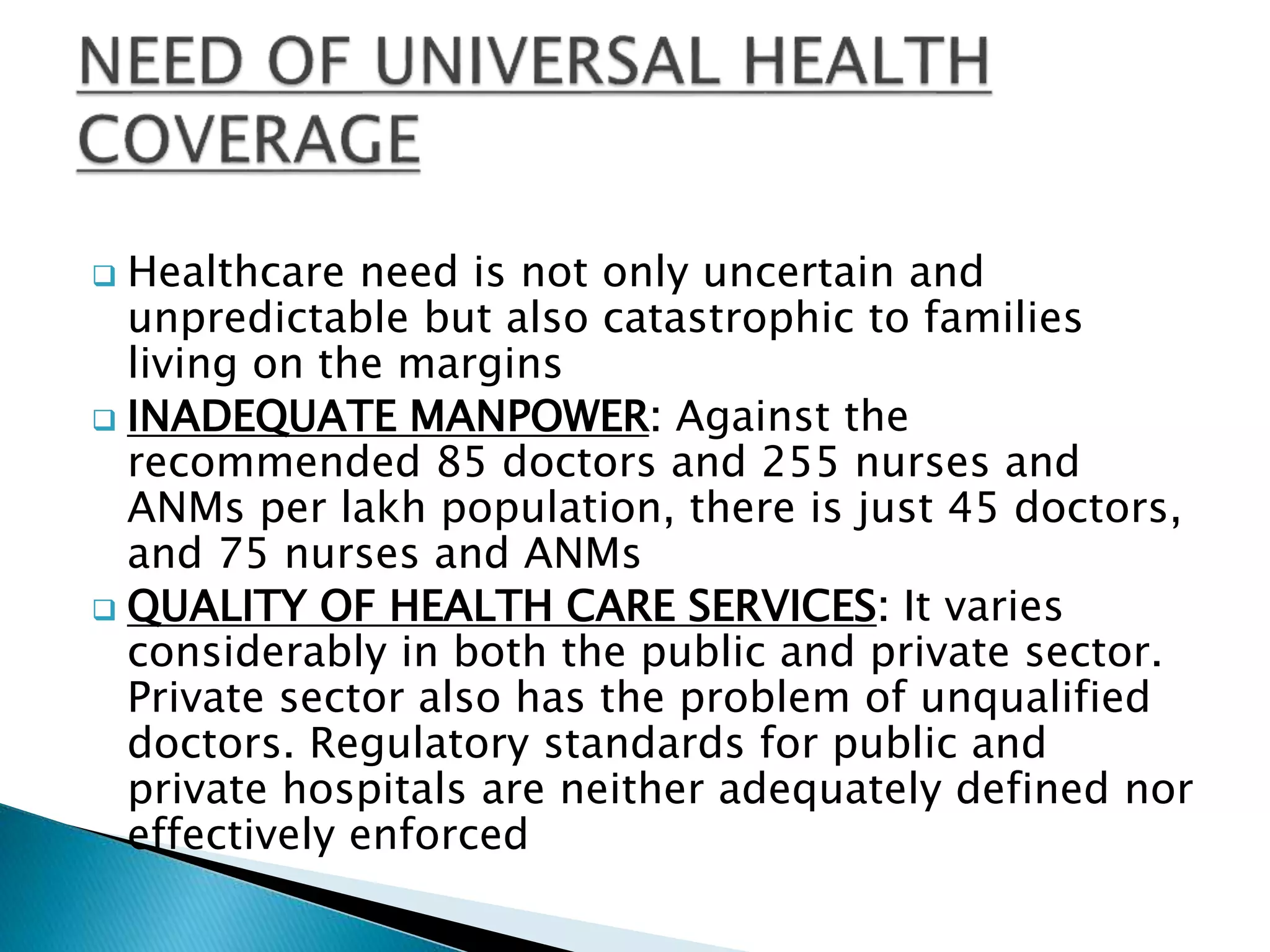 Universal health coverage final | PPTX