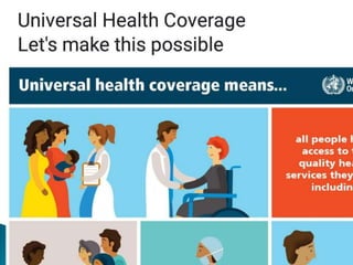 Universal health coverage final | PPTX