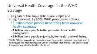 Universal health coverage Morocco conference 2020 | PPT