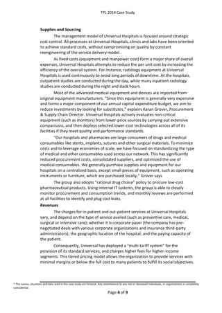 Universal Hospitals | PDF | Free Download