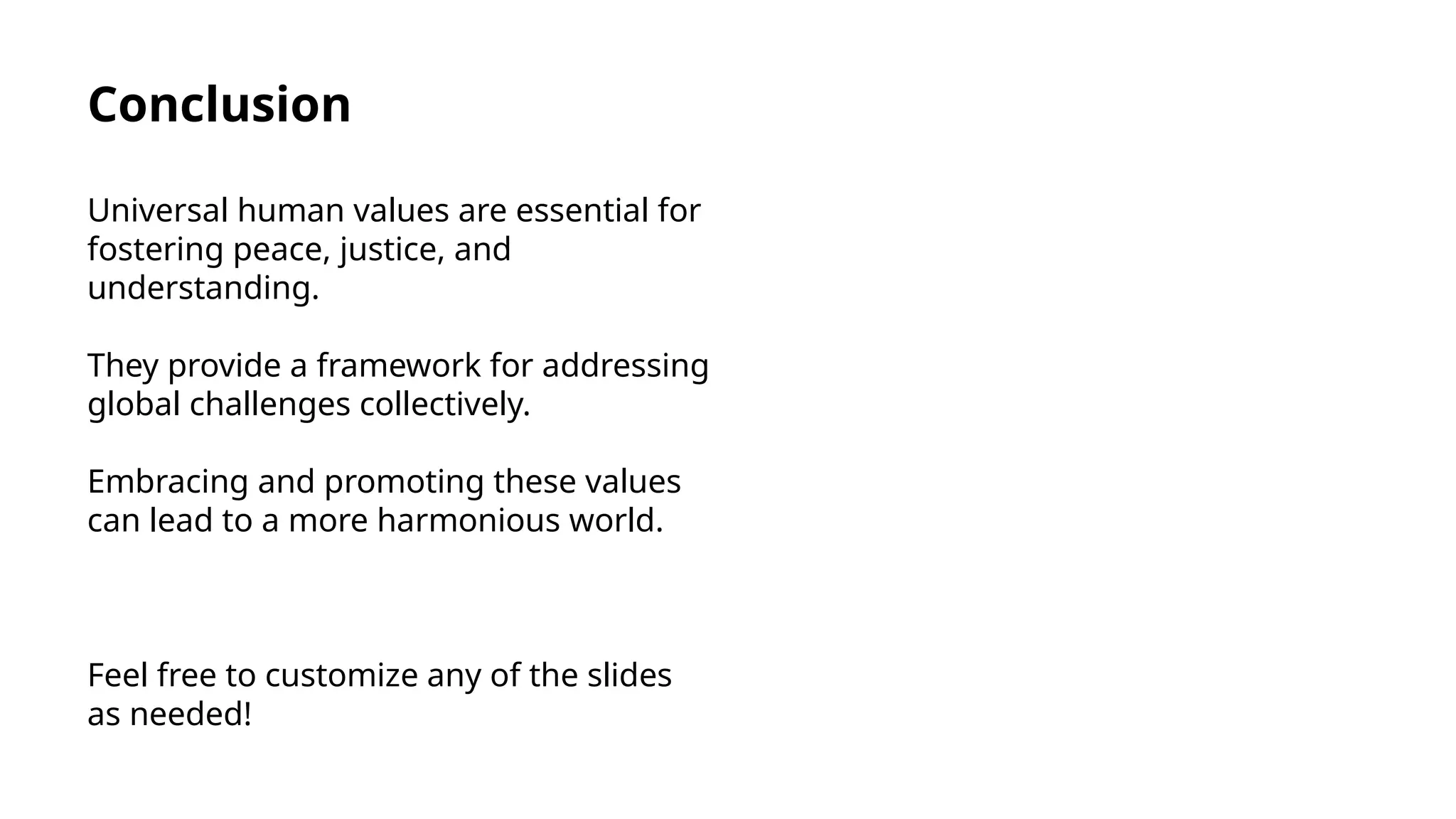 Universal Human Values Universal Human Values Pptx