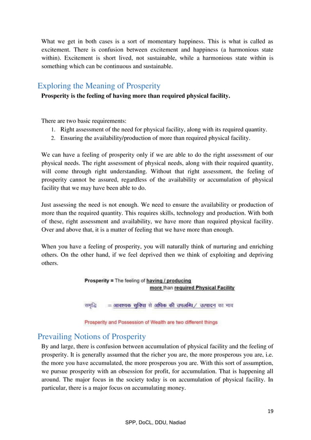 Universal Human Values Reading Material.pdf | Education industry ...