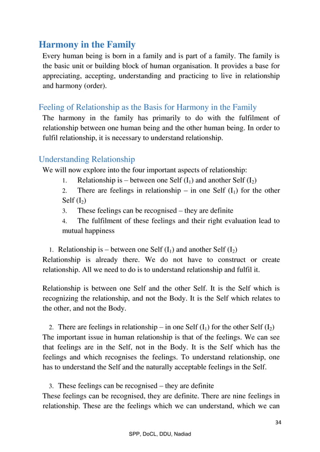 Universal Human Values Reading Material.pdf | Education industry | Industries