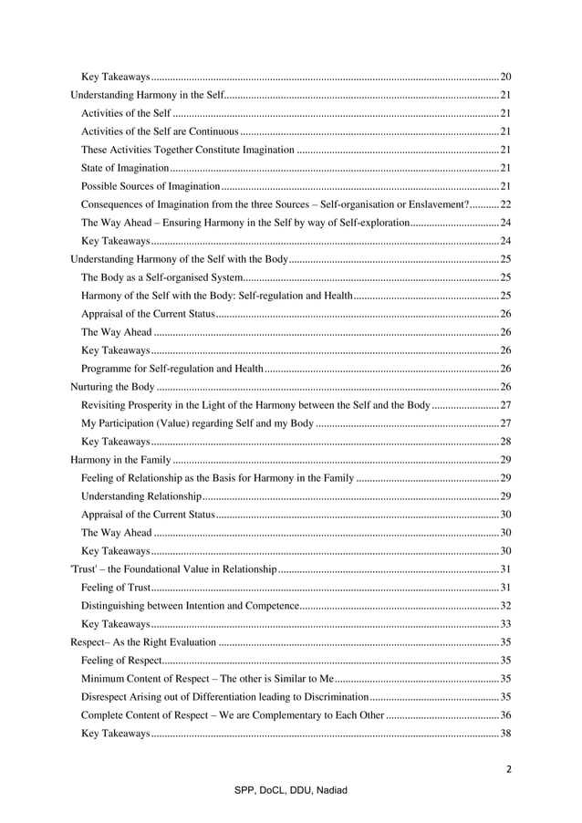 Universal Human Values Reading Material.pdf | Education industry ...