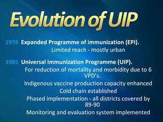 Universal immunization programme RRT | PPT | Infectious Diseases ...