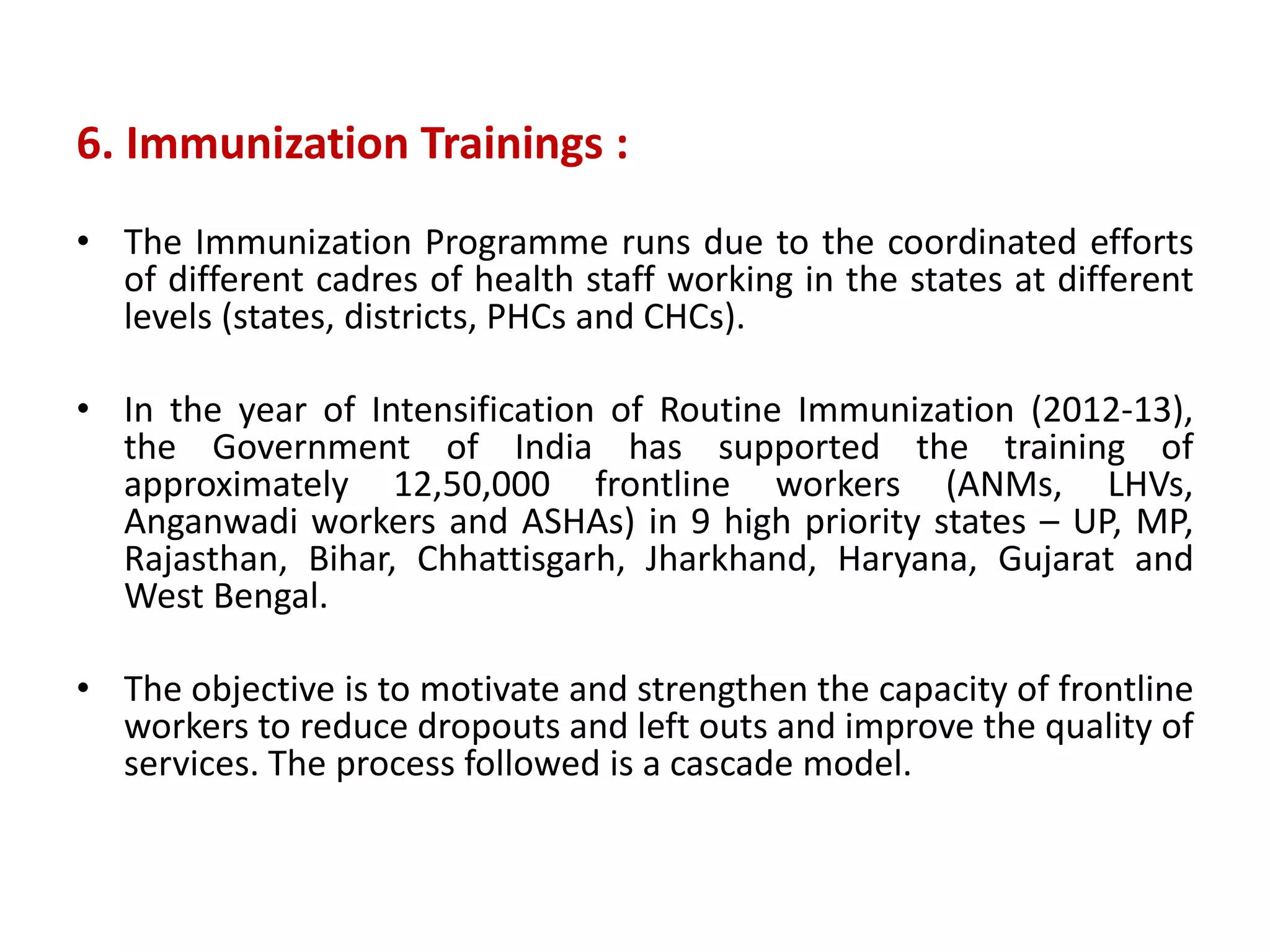 Universal immunization programme | PPTX | Infectious Diseases ...