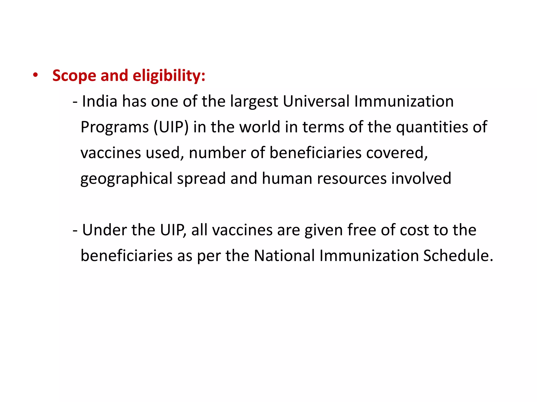 Universal immunization programme | PPTX