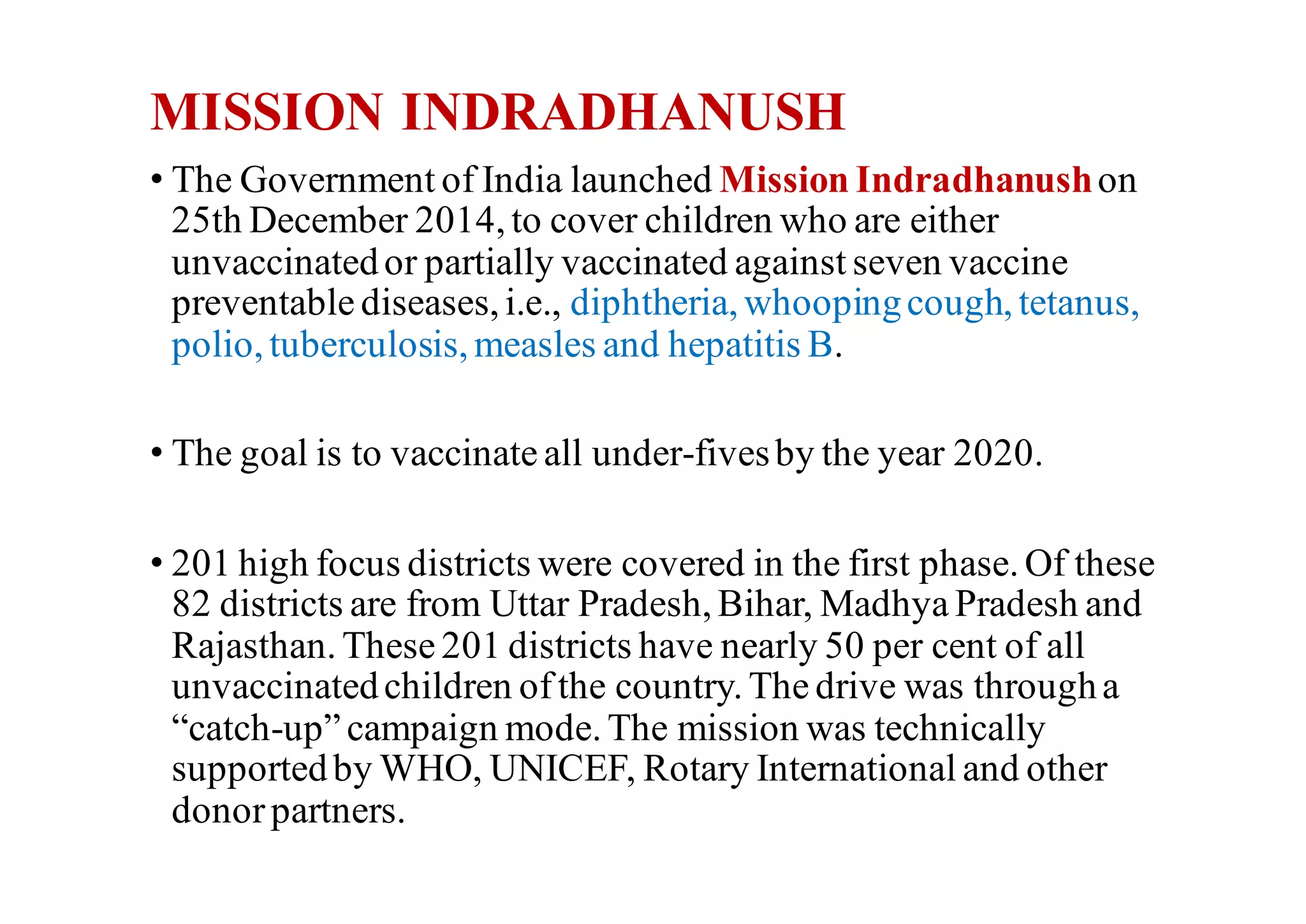 Universal immunization programme | PDF