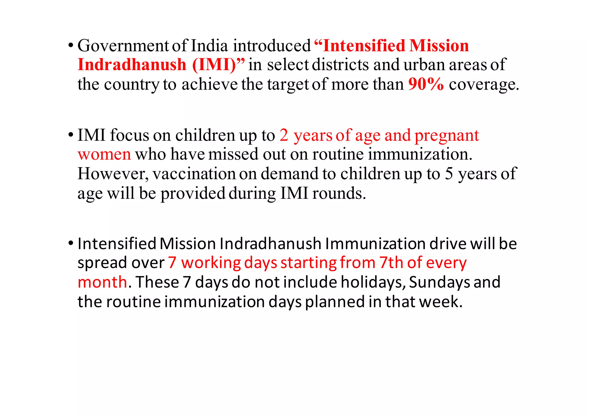 Universal immunization programme | PDF