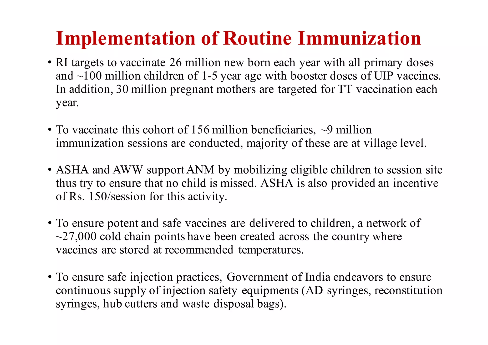 Universal immunization programme | PDF | Infectious Diseases | Diseases ...