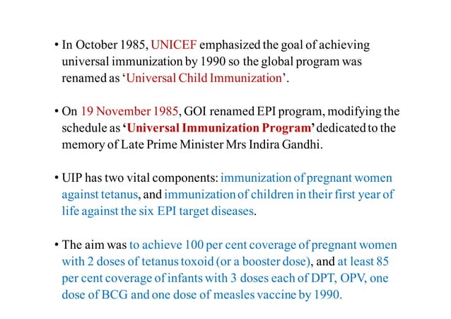 Universal immunization programme | PDF | Infectious Diseases | Diseases ...