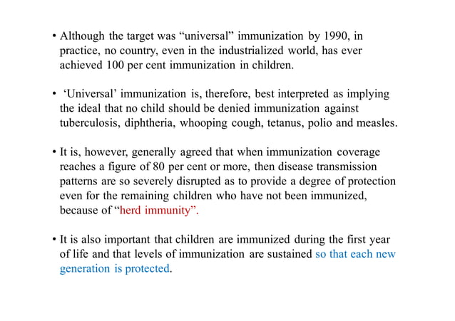 Universal immunization programme | PDF | Infectious Diseases | Diseases ...