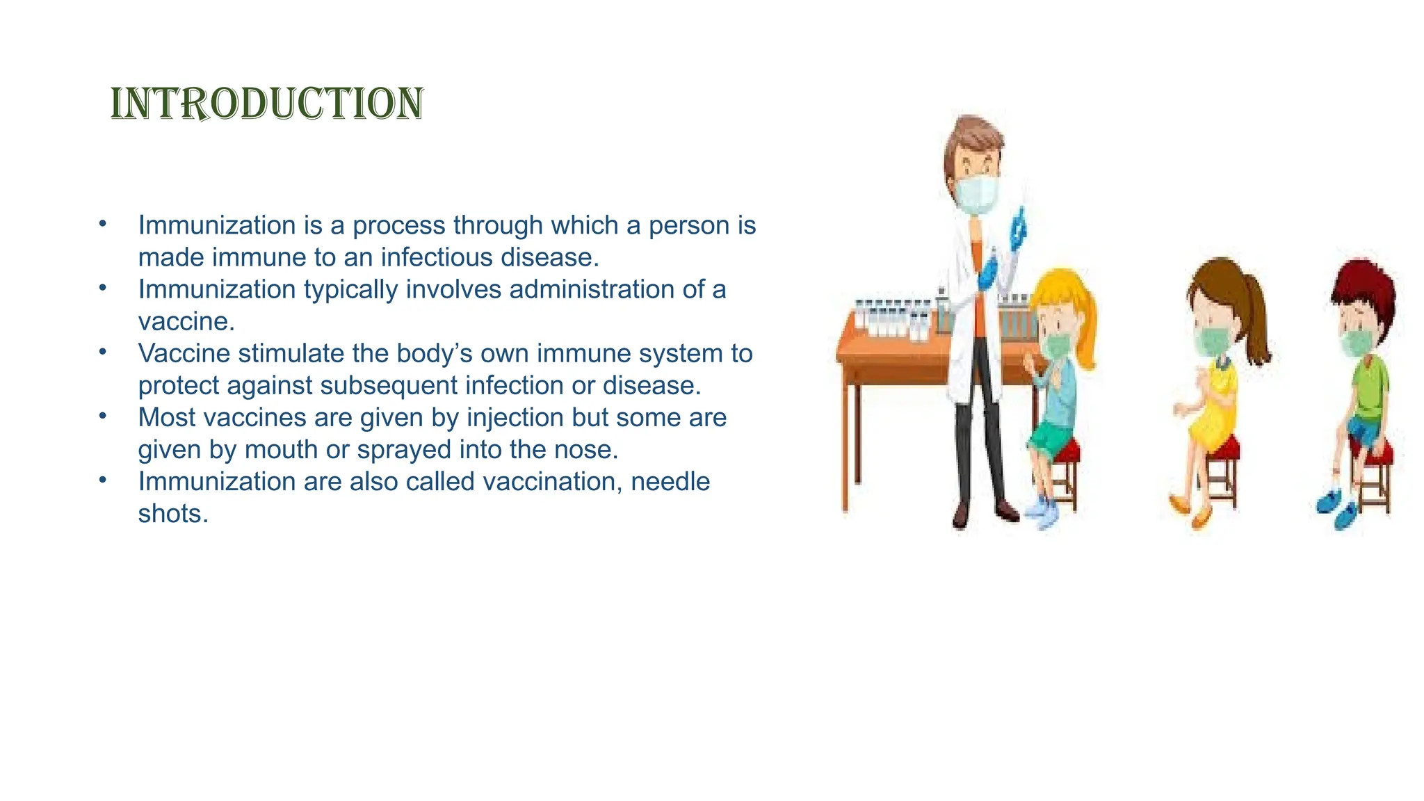 DIFFERENT TYPES OF IMMUNISATION PROGRAMMES. PPTX | PPTX