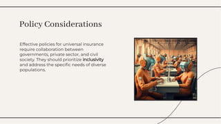 What is Universal insurance? Working, Types, Benefits | PDF