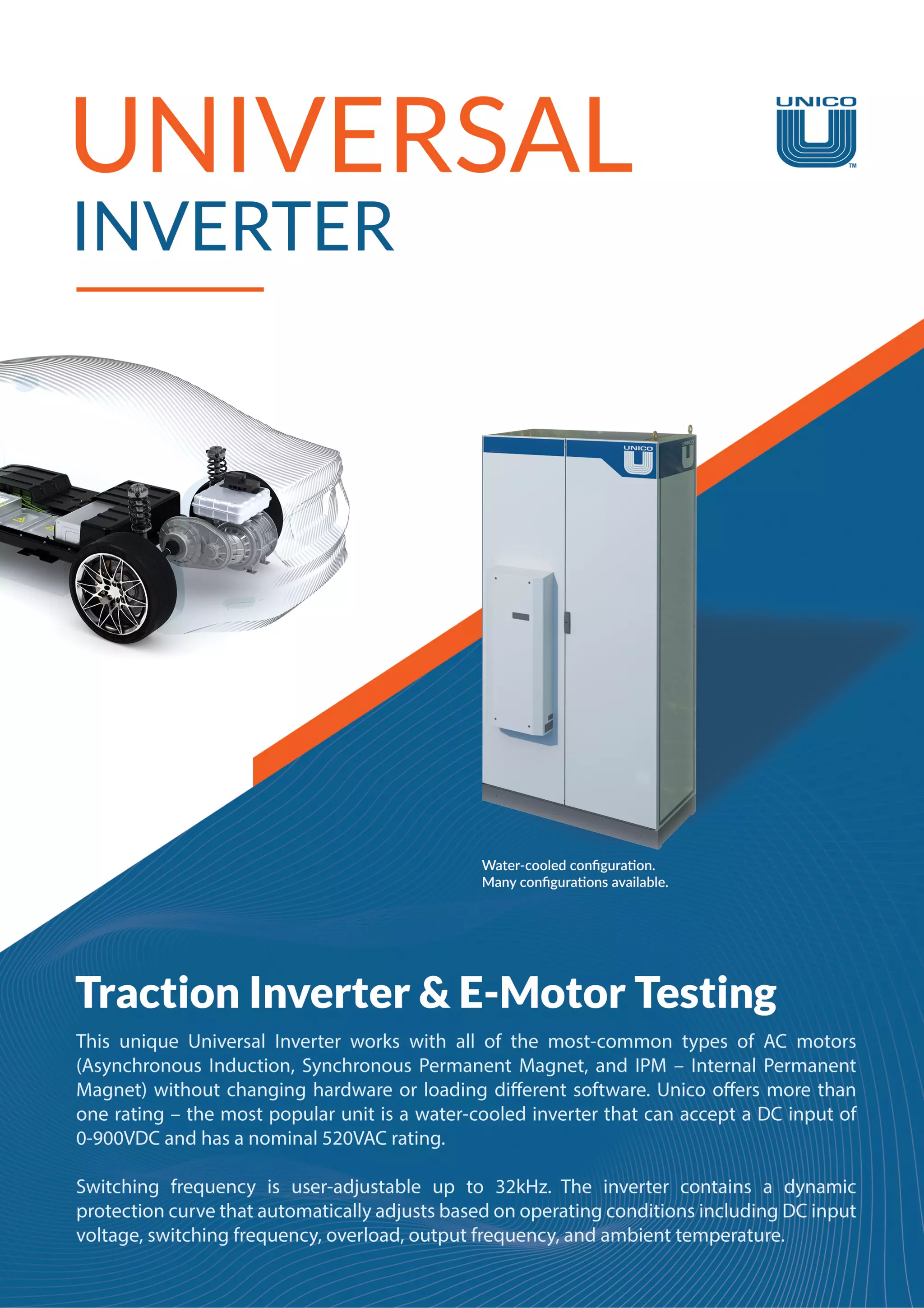 Universal Inverters For Testing | EV Battery Emulator - Unico | PDF
