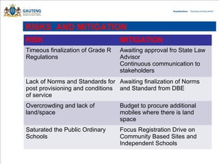 Universalisation of grade r | PPT | Daycare and Pre-School | Parenting