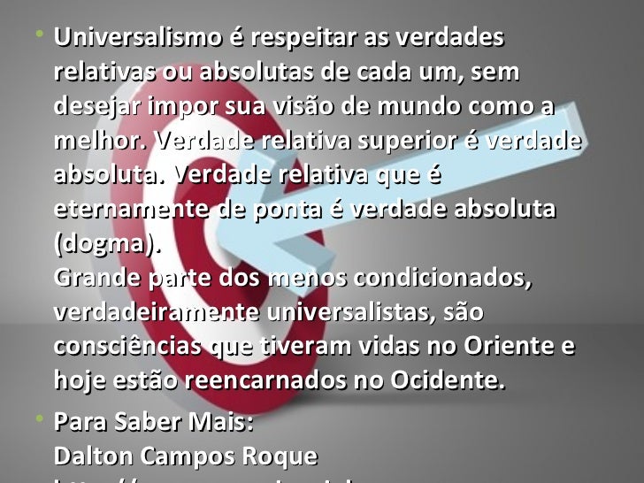 Universalismo Significado