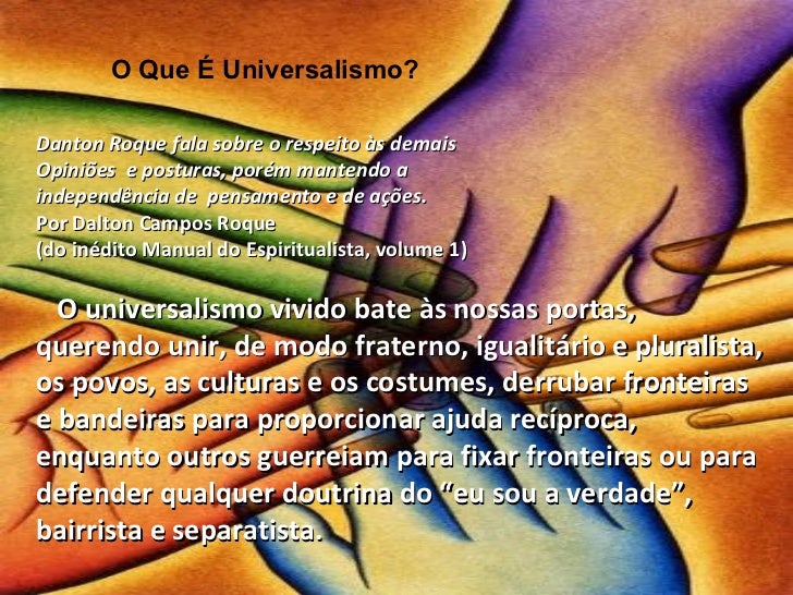 Universalismo Significado