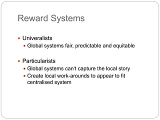 Universalist & particularist | PPTX