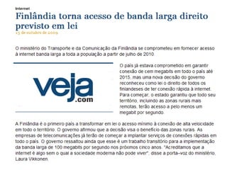 Universalização da Banda Larga | PPT