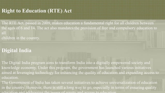 Universalization of education in Indian Context.pptx