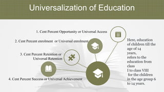 Universalization of education in Indian Context.pptx