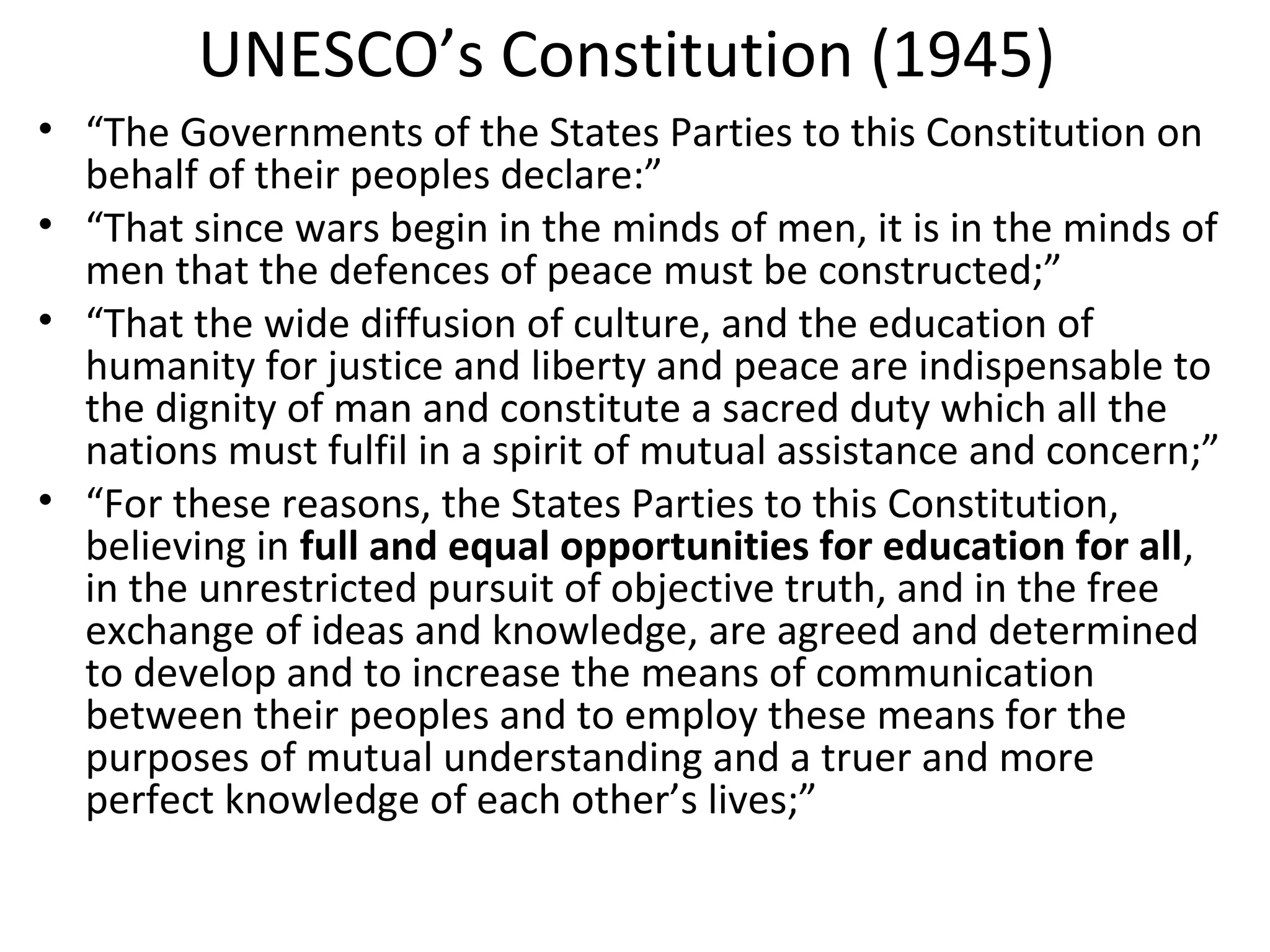 Universalization of elementary education | PPT