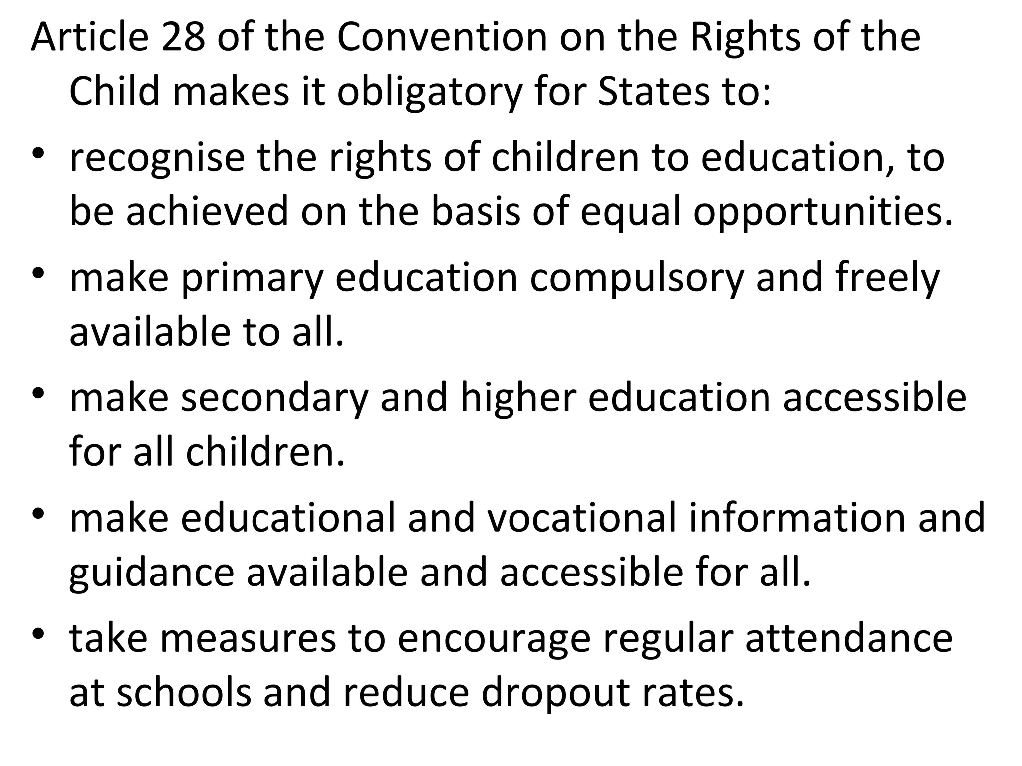 Universalization of elementary education | PPT