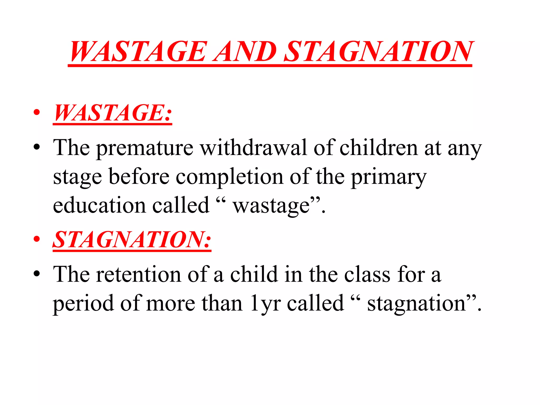 Universalization of elementary education | PPTX