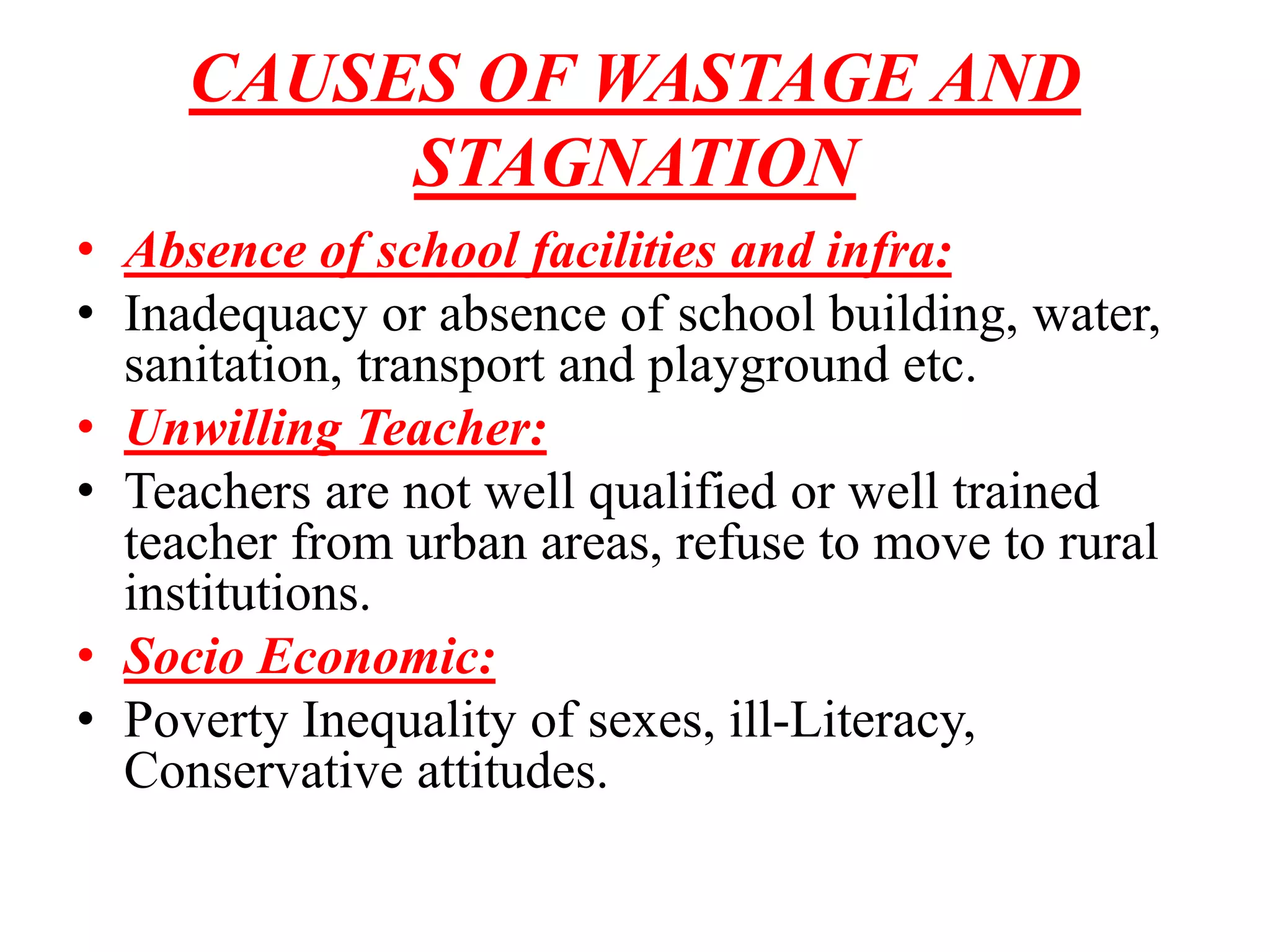 Universalization of elementary education | PPTX