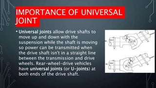 Universal joints | PPTX