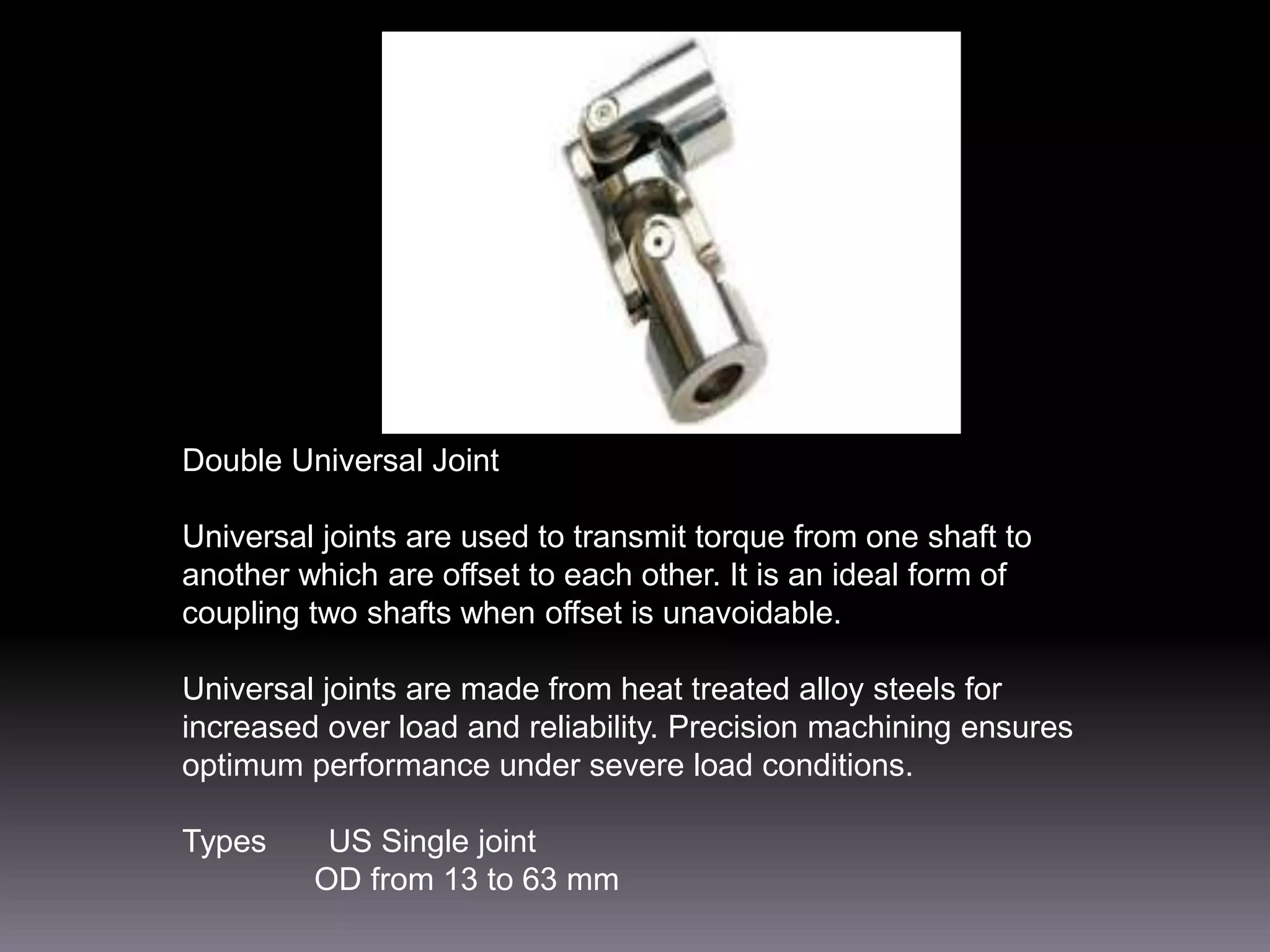 Universal joints | PPTX