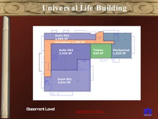Universal Life Insurance Bldg | PPT | Developmental Sites | Real Estate