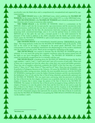 MATRIX OF WISDOM: How was it created? An Esoteric Commentary | PDF ...