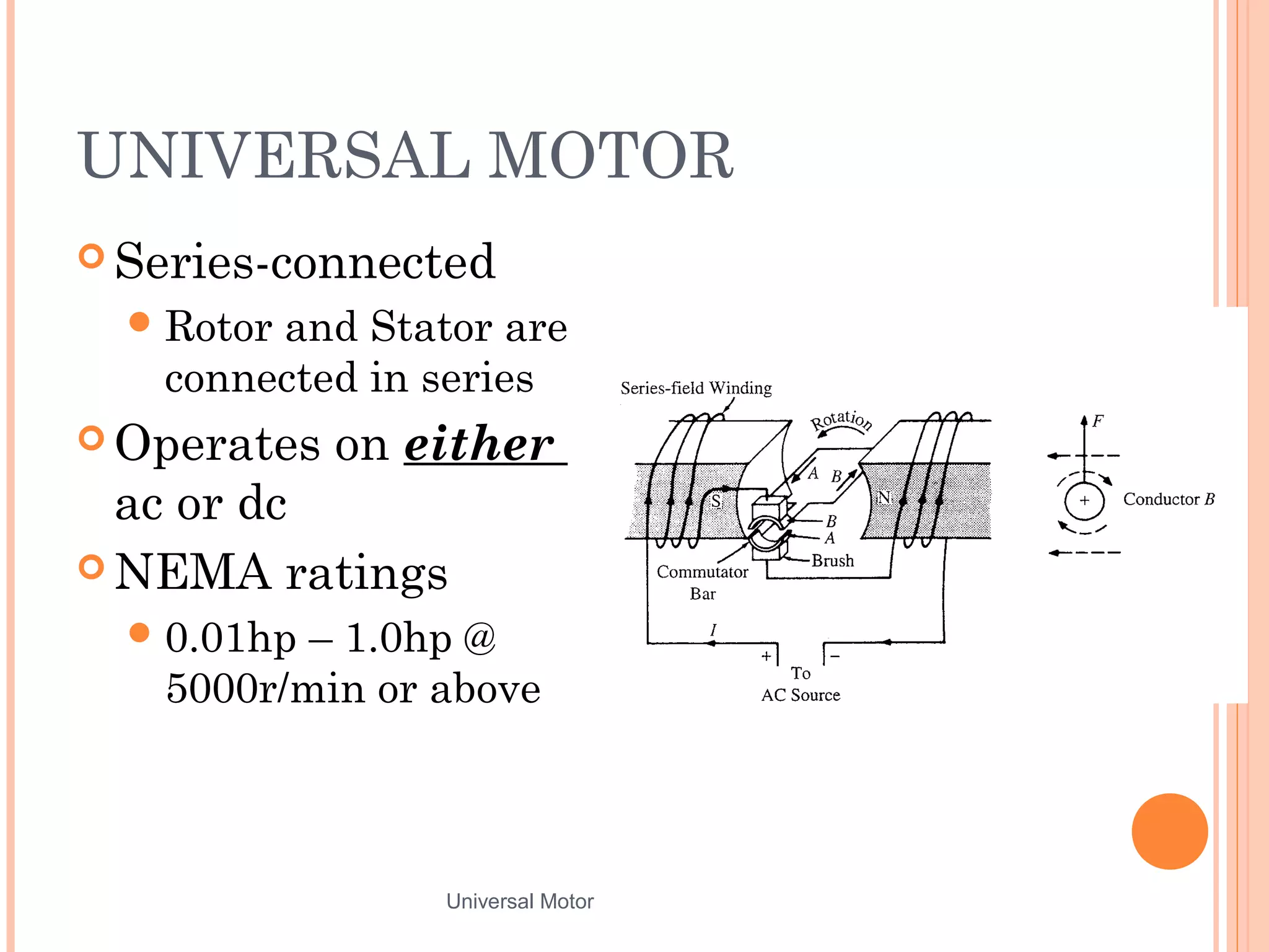 Universal motor | PPT
