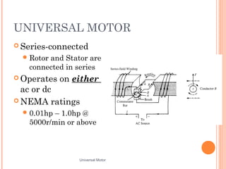 Universal motor | PPT